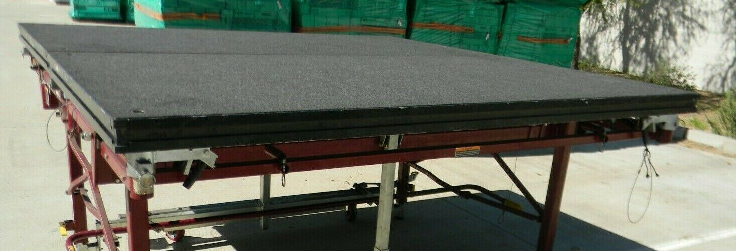 Sico Venue Maker and Fold N' Set Stage Deck Portable 4'x8' Reversible ...