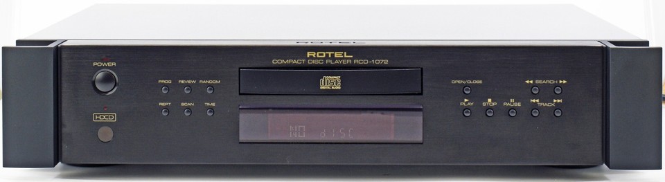 ROTEL RCD-1072 top-rated CD/HDCD Player /transport with remote $1400 ...