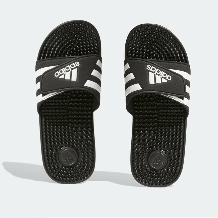 Adidas Ladies Women Slipper Flipflop Sandal Slide Slip on massage nubs ...