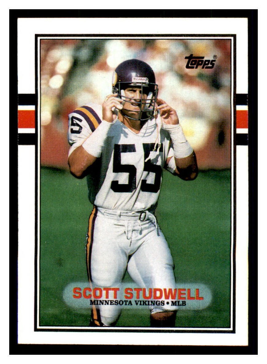1989 TOPPS - NFL Football Trading Card #89 🏈 SCOTT STUDWELL, Minnesota ...