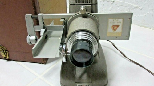 TDC Selectron Semimatic Slide Projector Three Dimension Company W ...