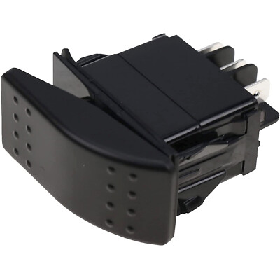 0D4767 Rocker Switch DPDT Spade ON-Off-(ON) for Generac RV Guardian ...