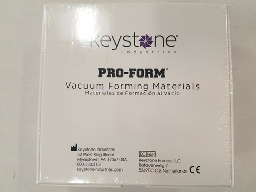 12 Pack Keystone Pro-Form Vacuum Forming Material Mouthguard Laminate ...