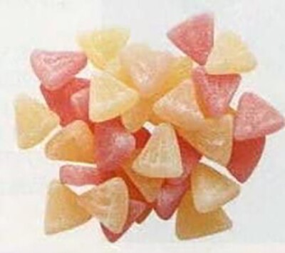HARIBO Gummy Chewy Sour Candy Triangle Shape Grapefruit 200g x 6 bags ...