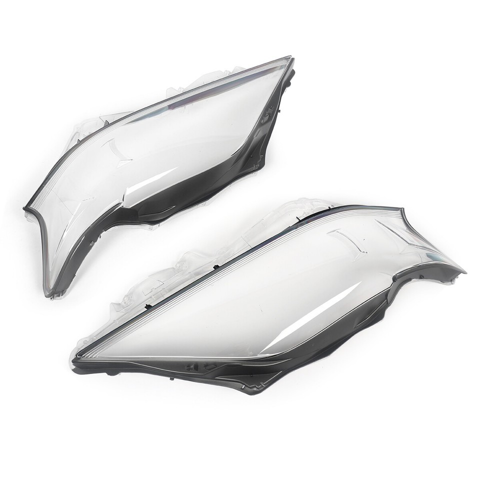 Pair Headlight Lens Cover Replacement For Lexus RX350 RX450h 2012-2015 ...
