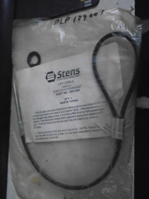 NOS stens Lift Cable. Part 2902. Fits AMF & NOMA 325007, 300341, 53037 ...