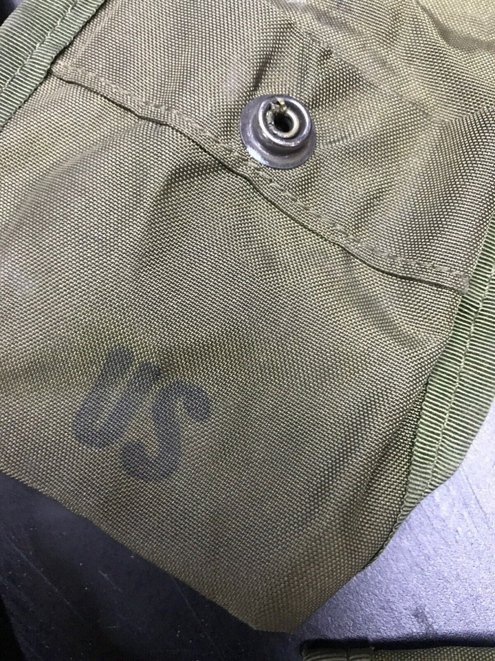 2-US Military Surplus Army FIRST AID COMPASS POUCH Carrier Case w ...