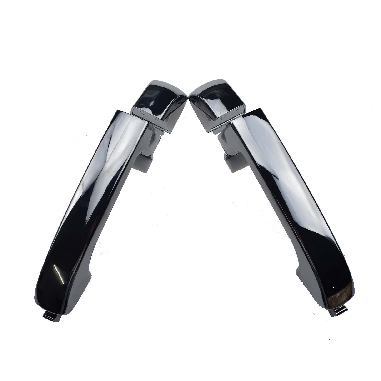 2PCS Rear Outside Door Handles Chrome for 2007-2012 Hyundai Veracruz ...