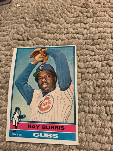 #51 Ray Burris 1976 Topps Baseball Card Cb7 CHICAGO CUBS | eBay