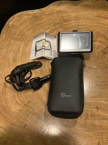 Garmin nuvi 205W series GPS Bundle w/ car adapter & NEW Lowepro hard ...