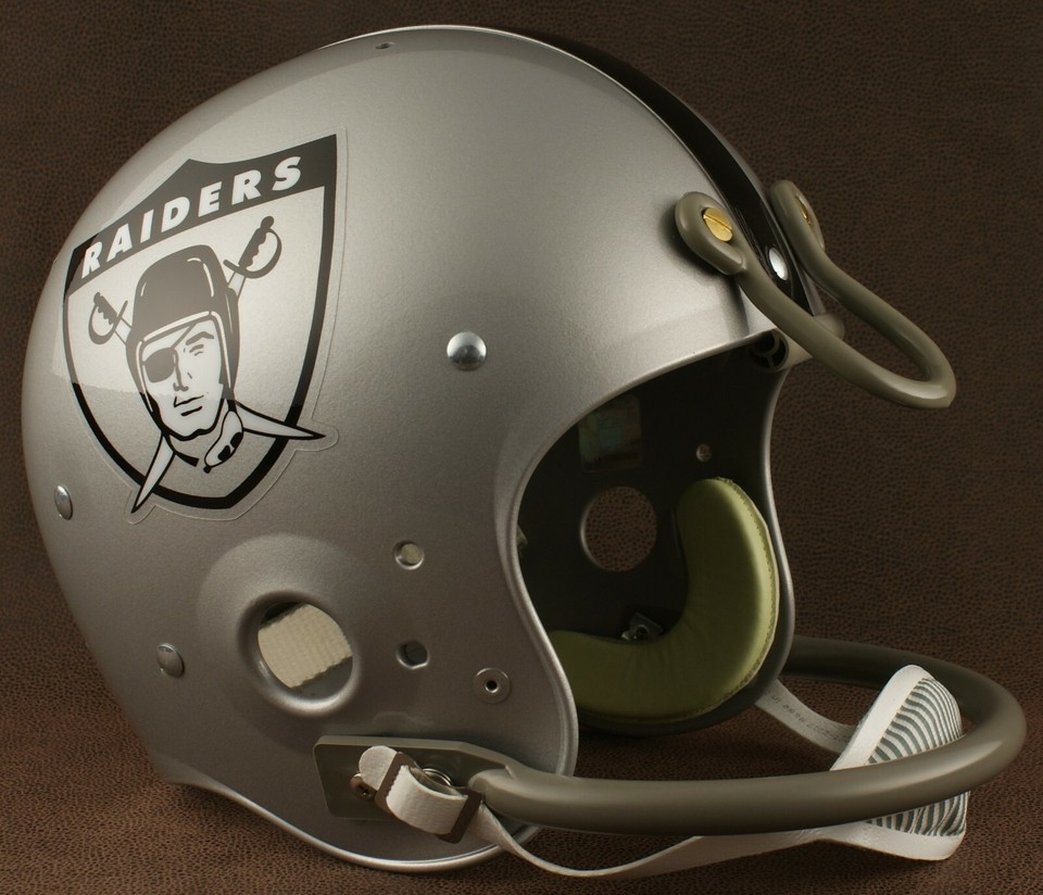 OAKLAND RAIDERS 1963 NFL Authentic THROWBACK Football Helmet | eBay
