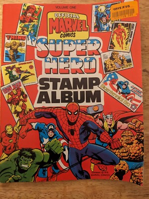 Marvel Super Hero Stamp Album | eBay