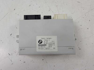 01-06 BMW E46 M3 OEM Convetible top control module 61358375444 | eBay