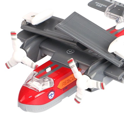 Airplane Toy Realistic Helicopter Toy Pull Back for Boys Girls Kids ...