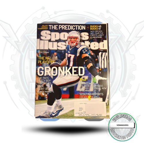 Sports Illustrated Jan 12 2015 “GRONKED” — NFL Playoffs Patriots Cover ...