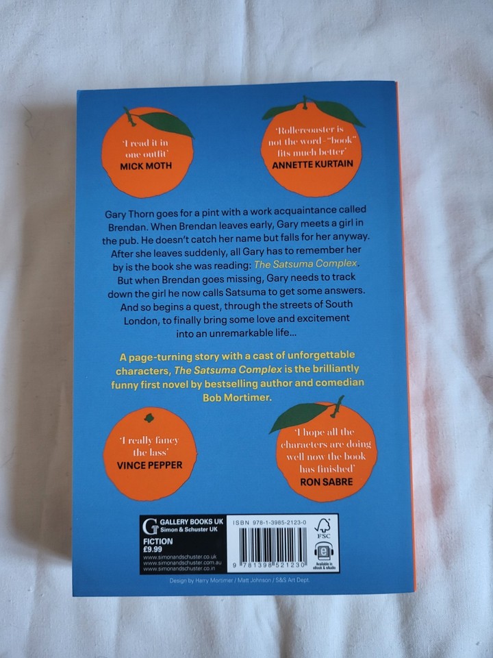 The Satsuma Complex Bob Mortimer unread condition paperback | eBay UK