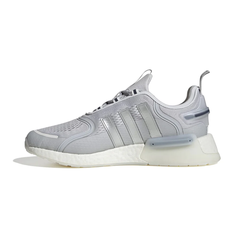 Adidas NMD V3 Light Grey Silver Metallic White Sneakers Shoes HQ4446 ...