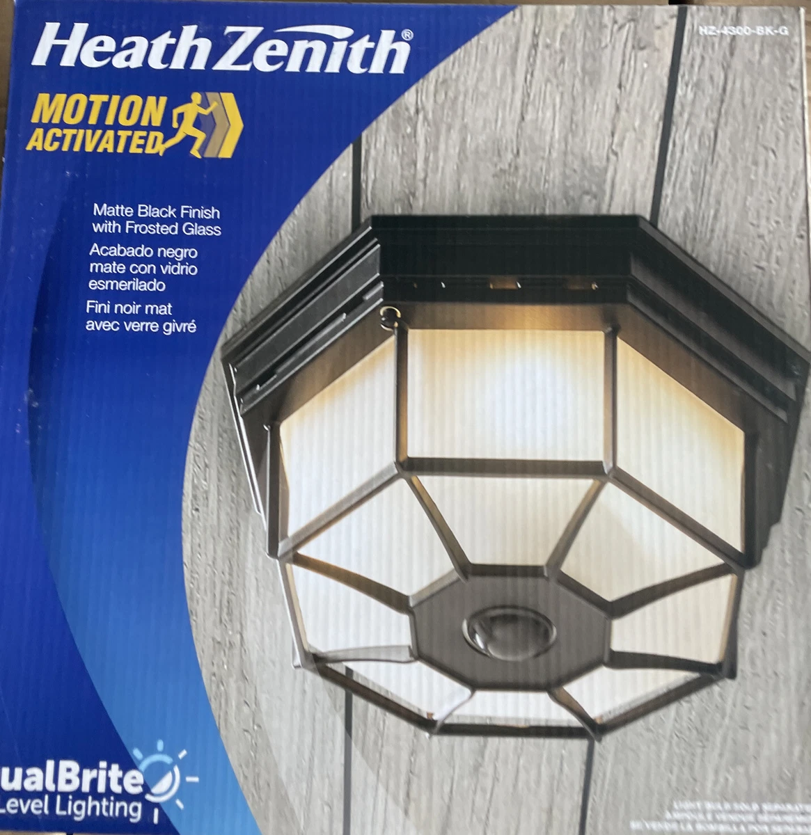 Heath Zenith Motion Activated Outdoor Ceiling Light | Shelly Lighting