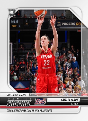 2024 Panini Instant WNBA 204 CAITLIN CLARK INDIANA FEVER ROOKIE IN HAND ...