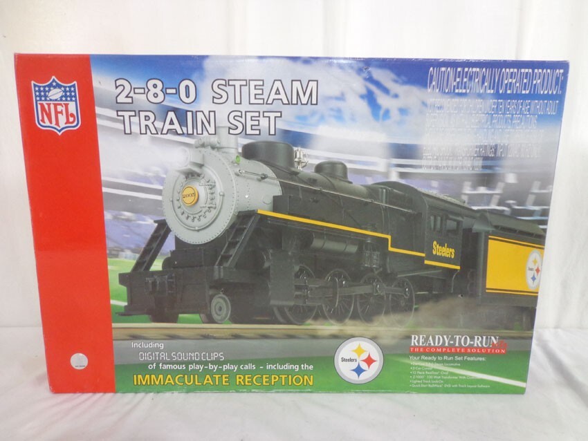 MTH Rail King STEELERS 30-4127-1 PROTO 2.0 train set TESTED w VIDEO! | eBay