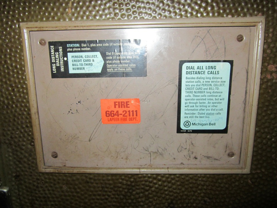 BELL SYSTEMS PHONE BOOTH 1947 *RARE* | eBay