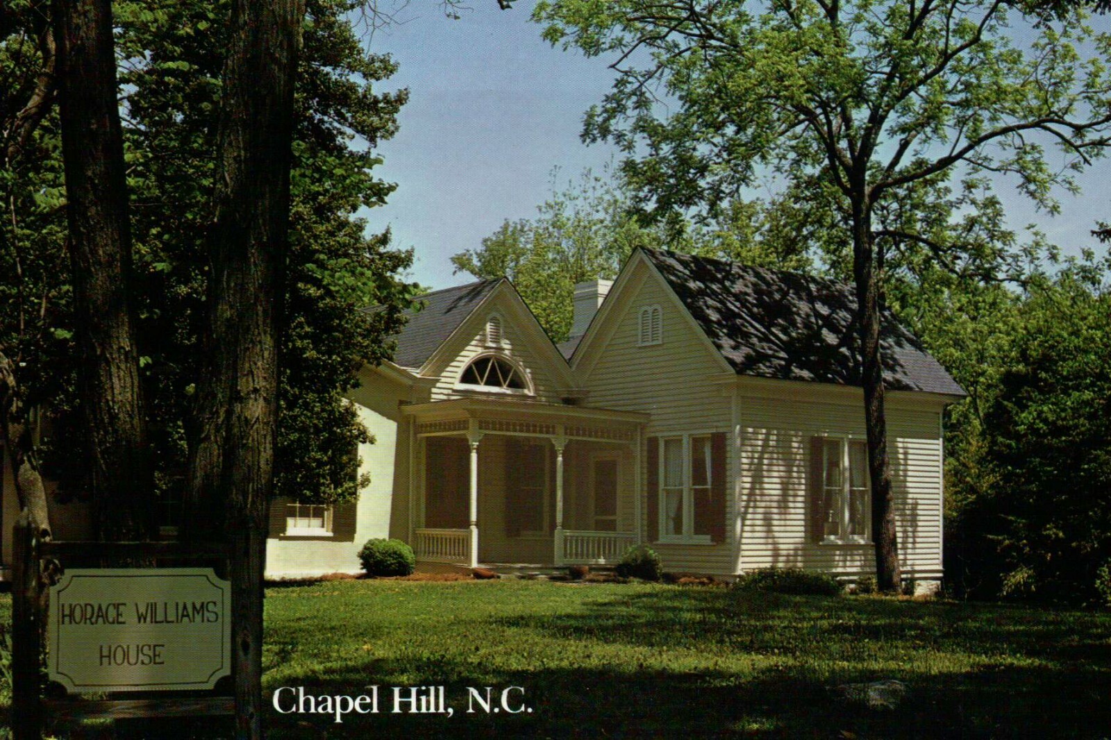 Horace Williams House Chapel Hill North Carolina NC, Culture Center ...