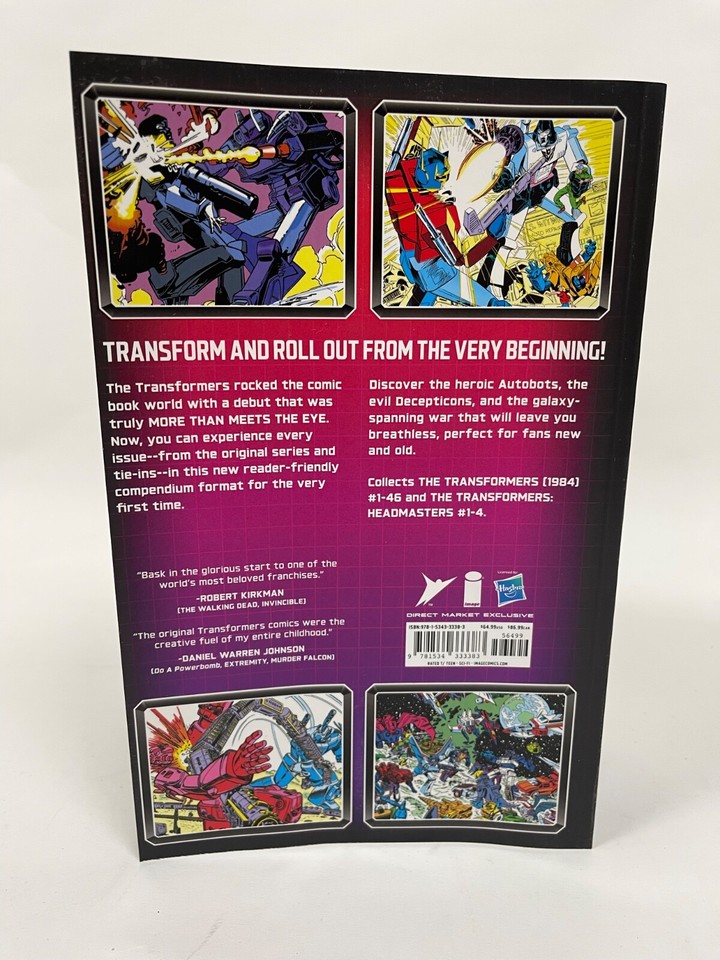 Transformers Compendium One Collects #1-46 & More DM COVER Image Comics ...