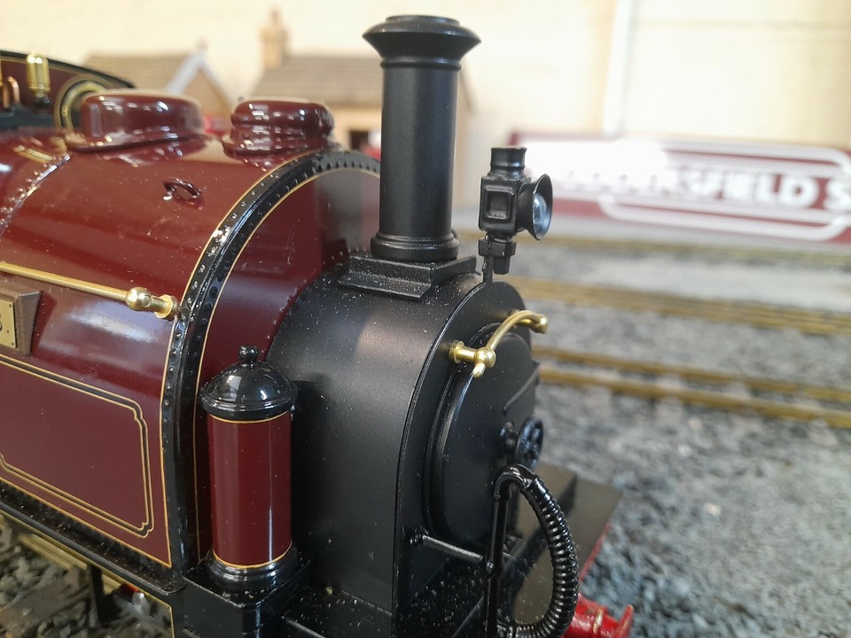 Victorian Brass Lamp 16mm SM32 Garden Railway Wagon / Coach / Loco ...