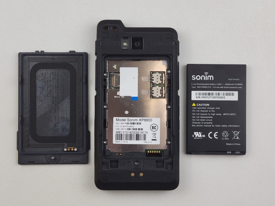 Sonim XP8 (XP8800) 64GB - Black (AT&T) Rugged Smartphone - CHECK IMEI ...