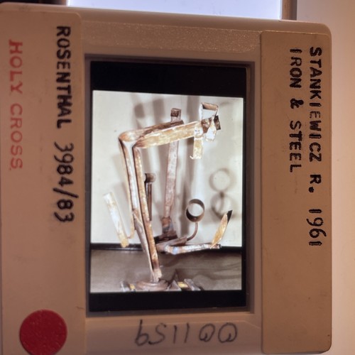 Richard Stankiewicz “Iron & Steel” American Sculpture 35mm Art Slide | eBay