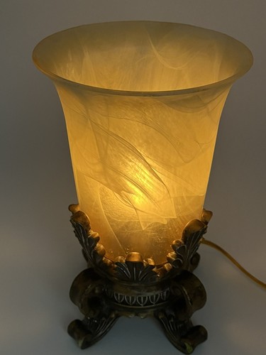 Tuscany Style Accent Table Lamp With Shade Swirls Tuscany Light Vintage ...