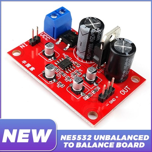 Unbalanced to Balanced Converter Board fit Differential input Amp to ...