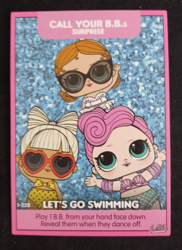 LOL Surprise! Dance Off #1-228 Let's go Swimming Popular Card (C) | eBay