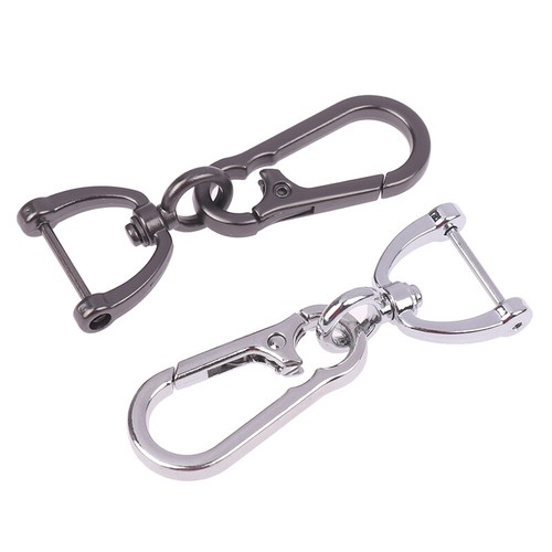 Car Keychain Creative Strong Carabiner Shape Keyring Climbing Hook Auto ...