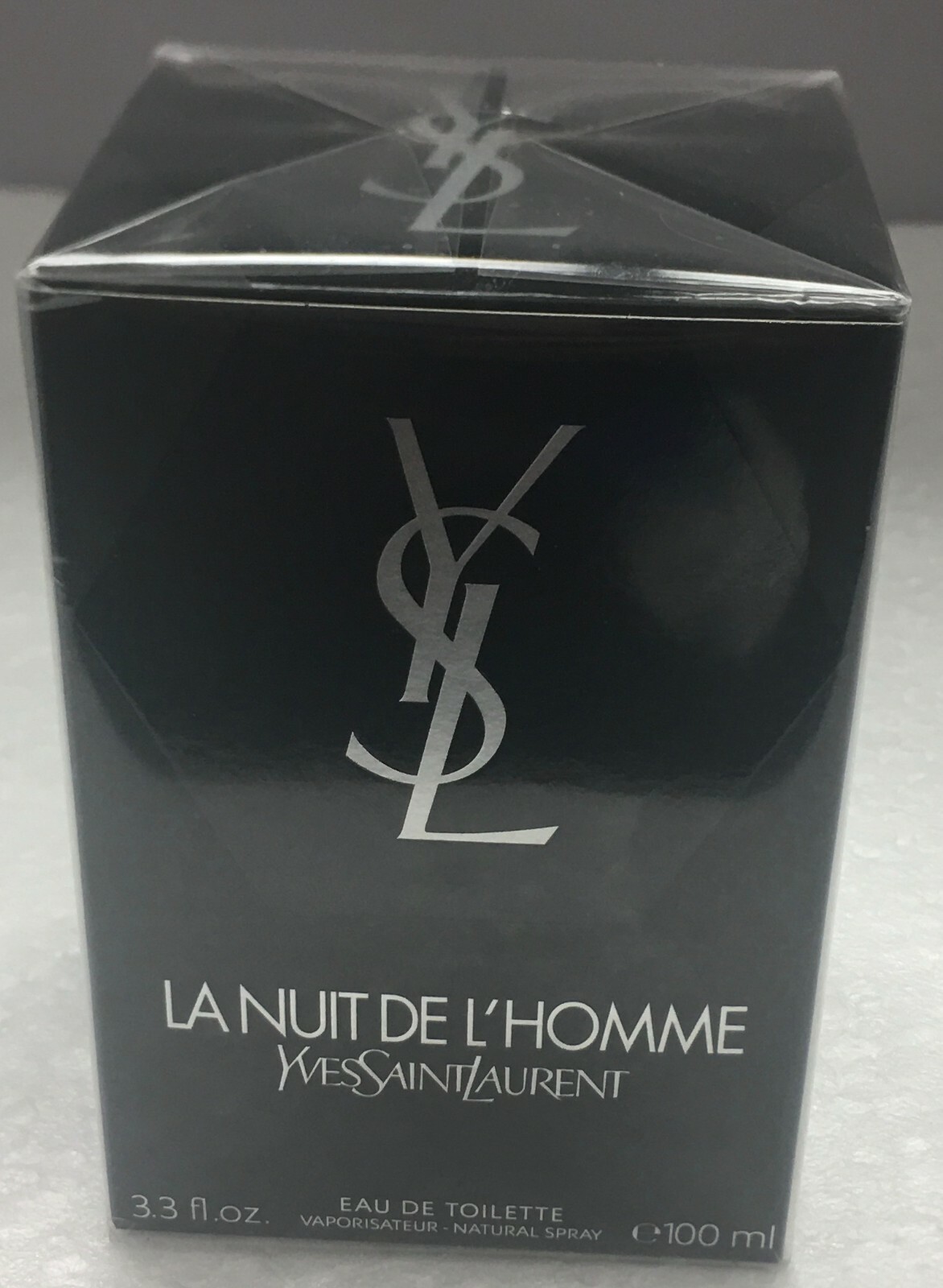 LA NUIT DE L'HOMME YVES SAINT LAURENT 3.3oz/100ml EAU DE TOILETTE SPRAY ...