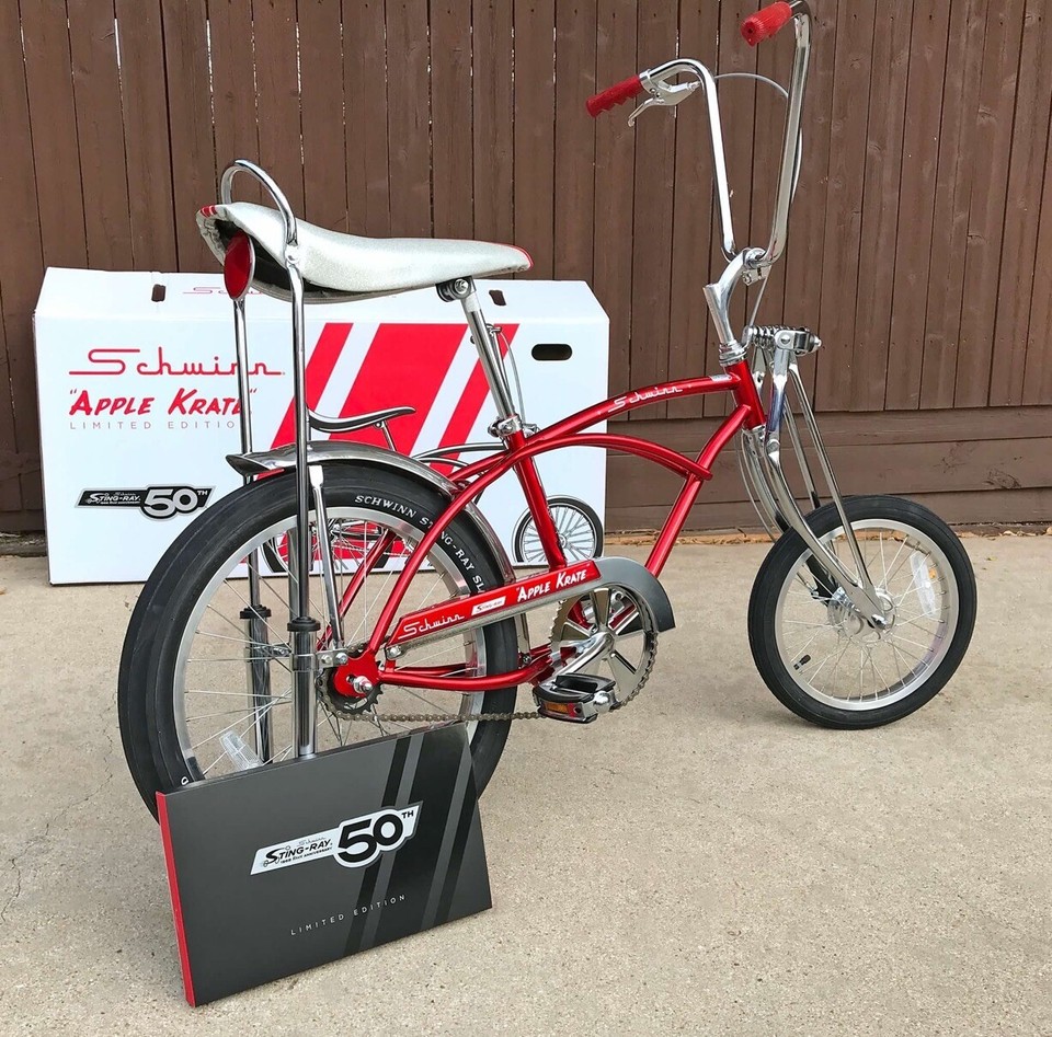 Schwinn 50th Anniversary Apple Krate Classic Re-Issue LIMITED EDITION ...