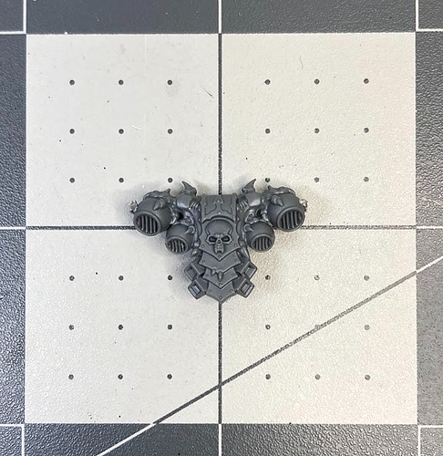 40K CHAOS SPACE MARINE BACKPACK #2 bit khorne GW bitz chosen hero ...