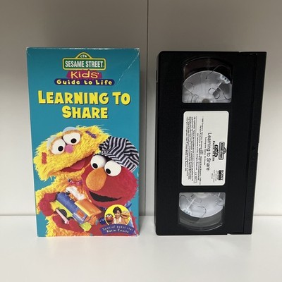 Sesame Street Learning To Share VHS Good Condition VHS Jim Henson ...