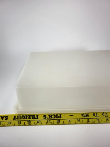 Tupperware Fresh N Fancy Rectangle Sheet Cake Carrier Container 622 ...