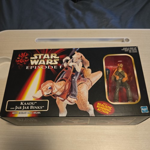 Hasbro Star Wars Kaadu and Jar Jar Binks Playset Episode I Action ...