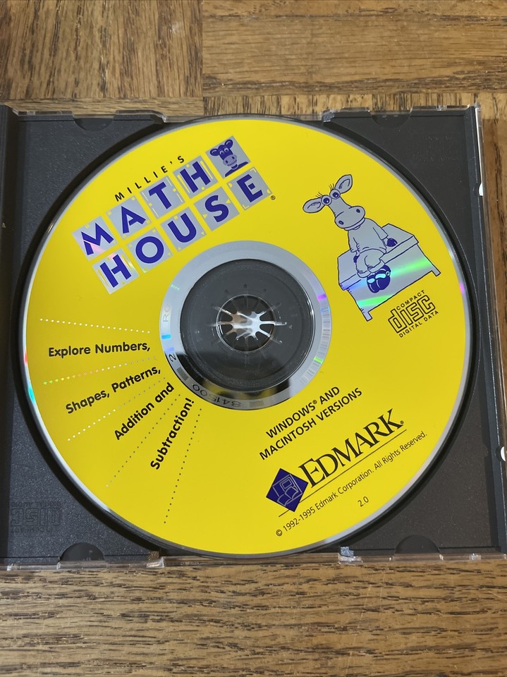 Millie’s Math House PC CD Rom | eBay