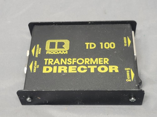 Rodam TD-100 Transformer Director Direct Box DI | eBay