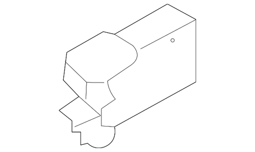 New Genuine Volvo XC90 Left Front Driver Lower Frame Rail End 2016-2023 ...