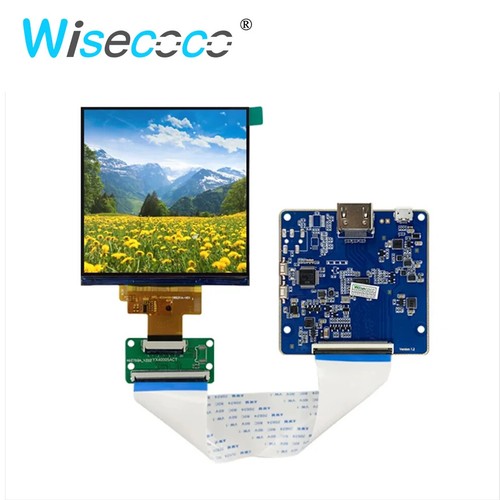 4'' 720*720 Square TFT LCD Screen Display DIY Panel HDMI Driver Board ...