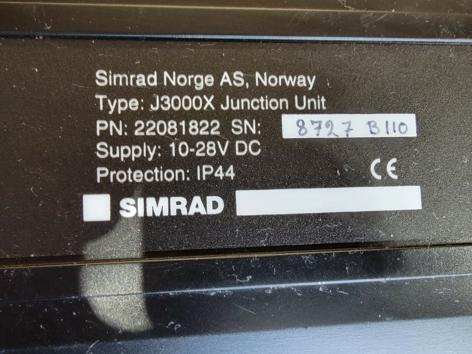 Simrad Robertson J3000X Junction box | eBay