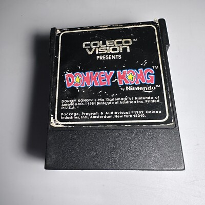 Donkey Kong (Colecovision, 1982) | eBay