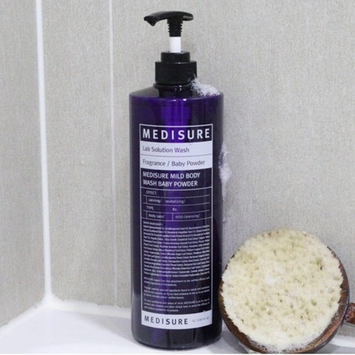 MEDISURE Mild Body Wash 1000ml #Baby Powder Moisturizing Body Wash K ...