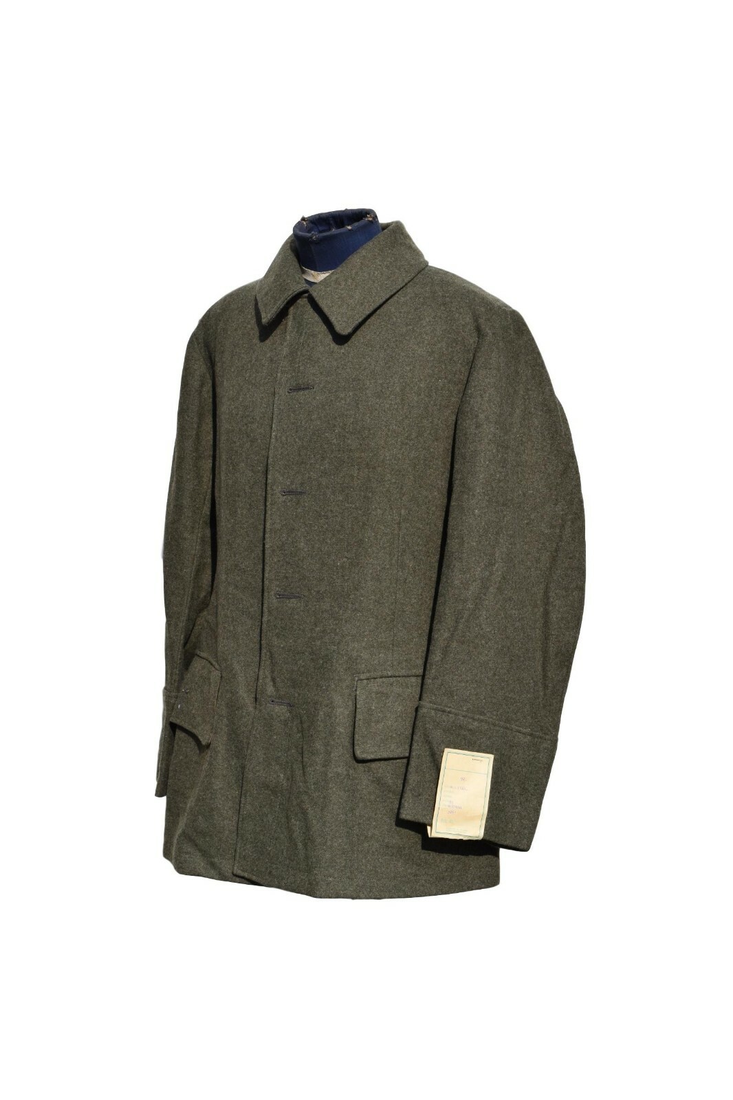 Vintage Swedish Army Fitted Wool Coat / Jacket / Tunic WWII Model2 ...