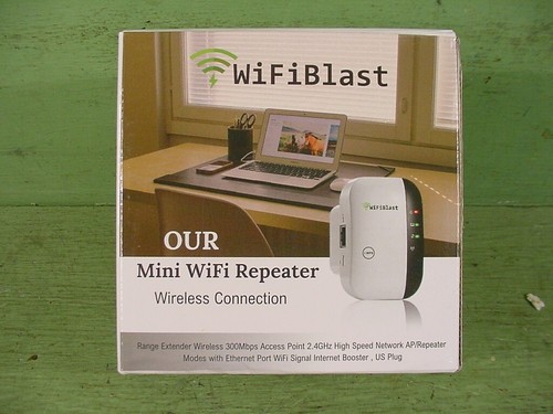 WifiBlast Our Mini Wifi Repeater Wireless Signal Booster 300Mbps 2.4 ...