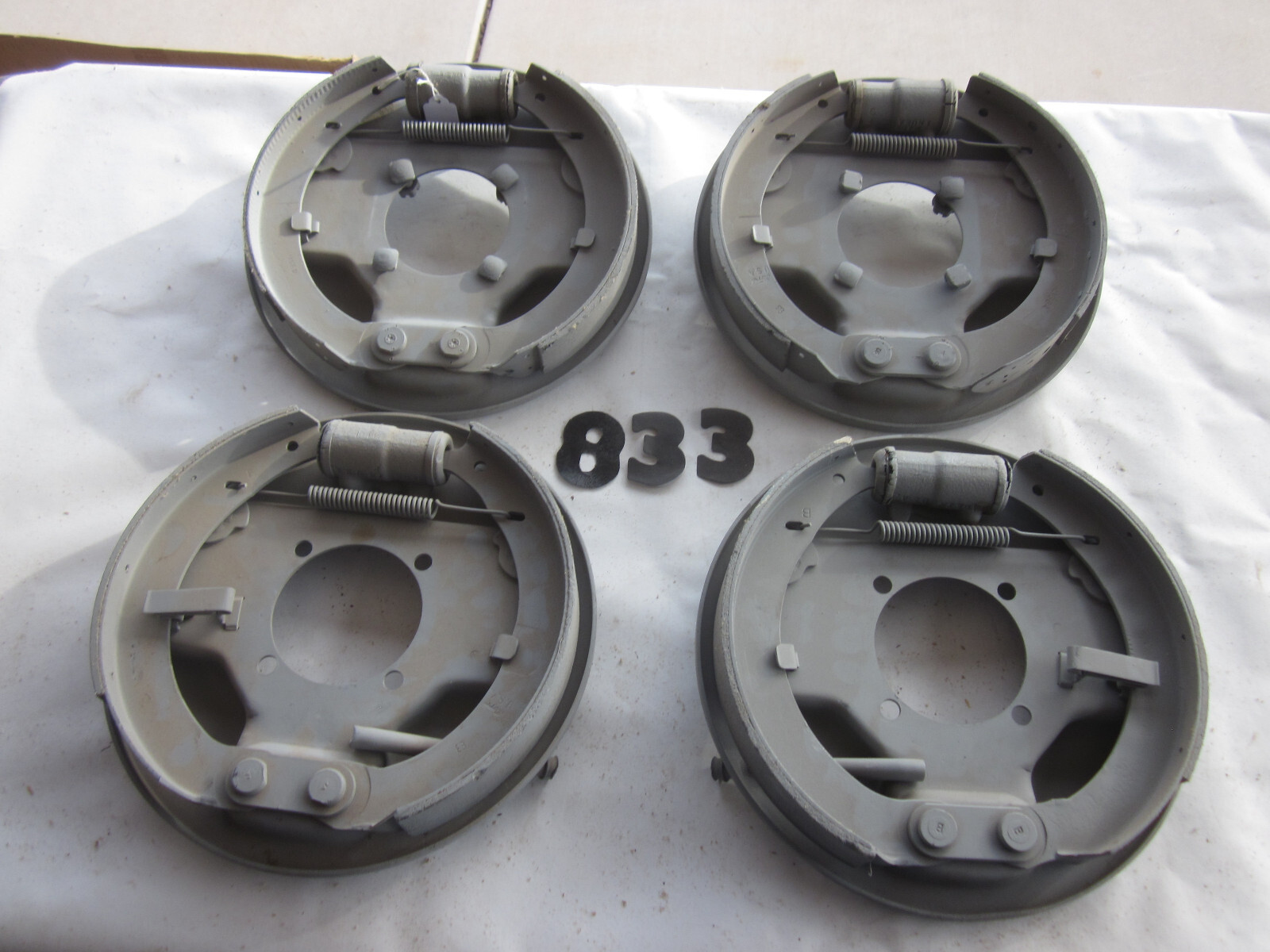 1939-1948 Ford Front and Rear Hyd Juice Brake Backing Plates Set of 4 ...